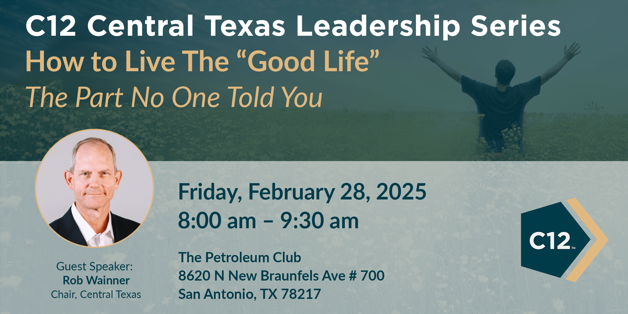 Upcoming Leadership Series - C12 Central Texas